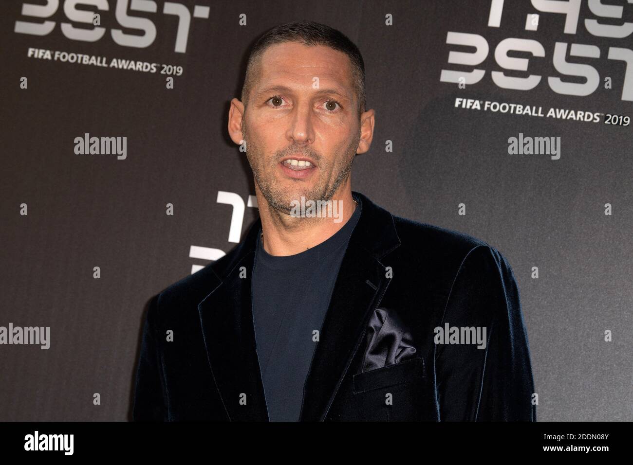 FIFA Legend Marco Materazzi attends the green carpet prior to The Best ...