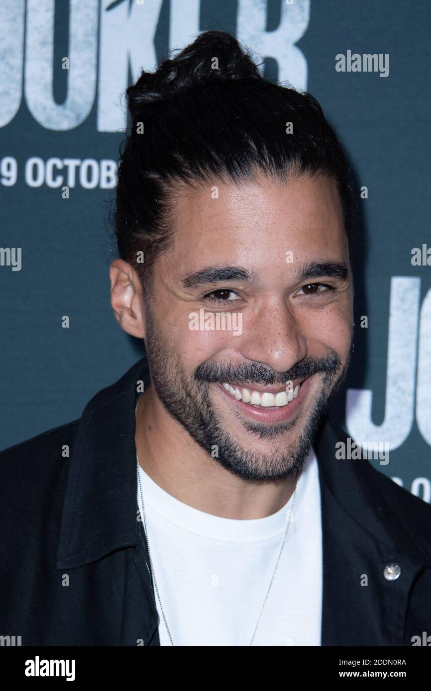 Jeremy Nadeau attending the Joker Premiere at the UGC Normandie in ...