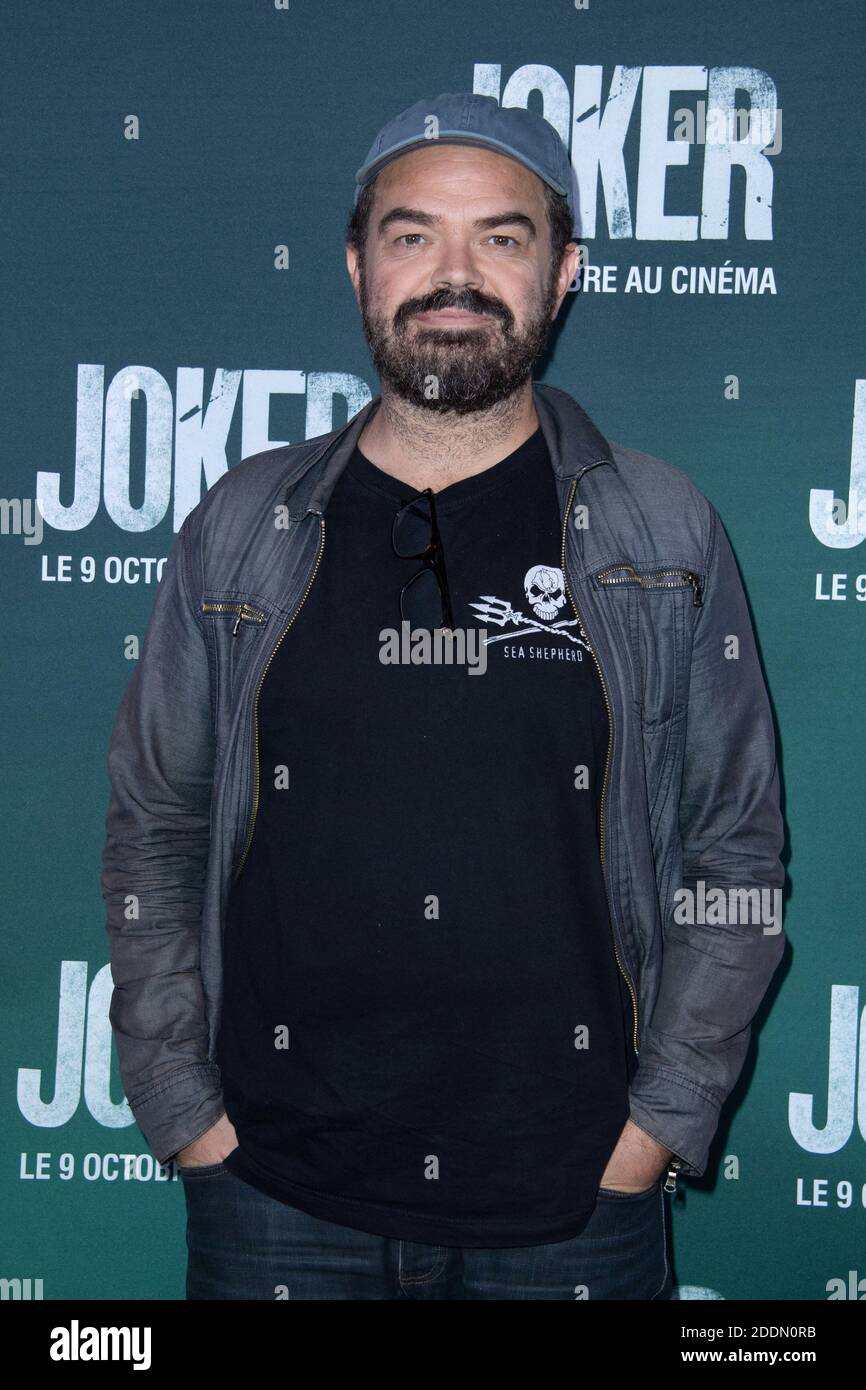 Xavier Gens attending the Joker Premiere at the UGC Normandie in Paris ...