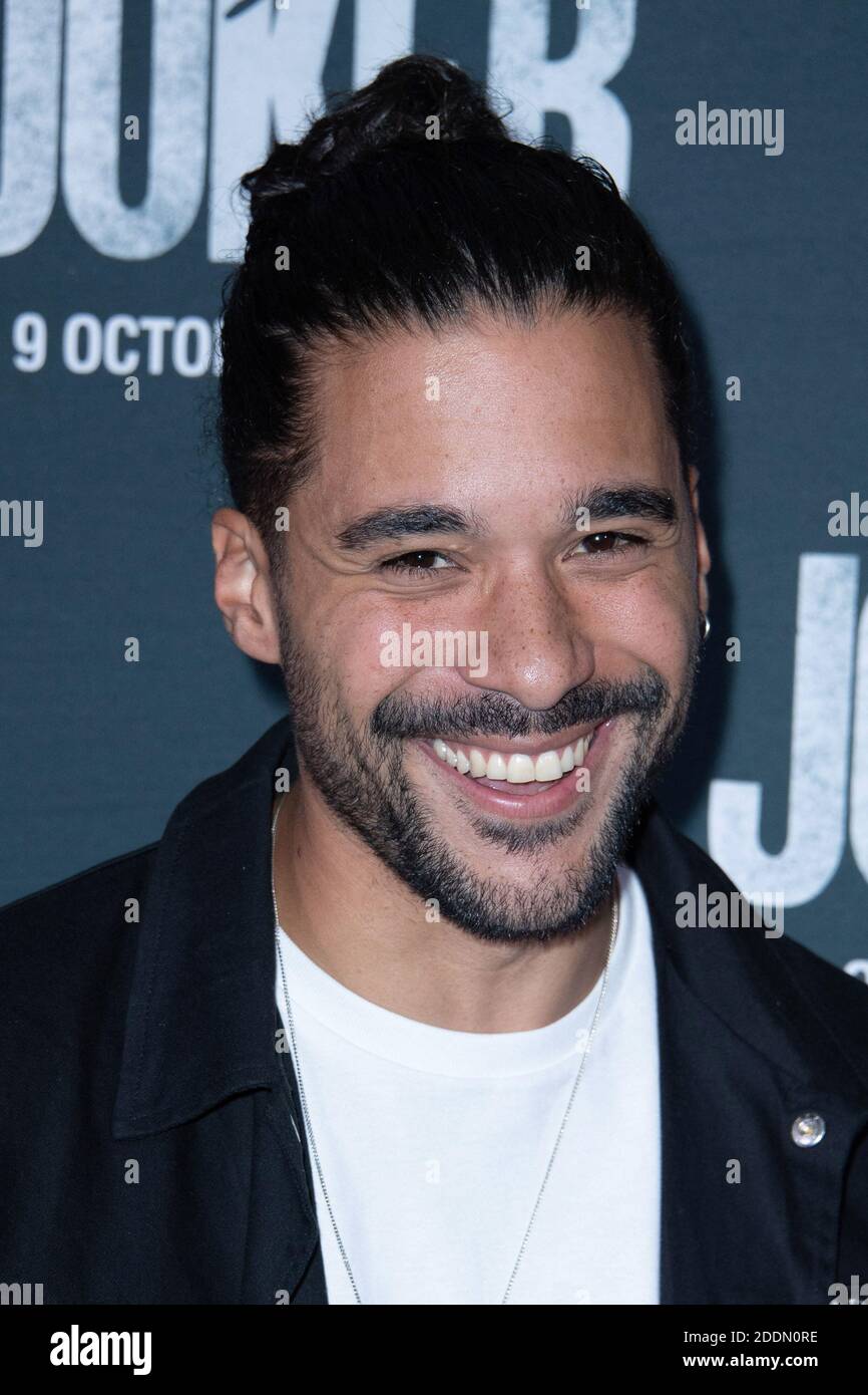 Jeremy Nadeau attending the Joker Premiere at the UGC Normandie in ...