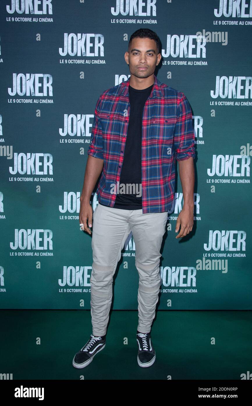 Terence Telle attending the Joker Premiere at the UGC Normandie in ...