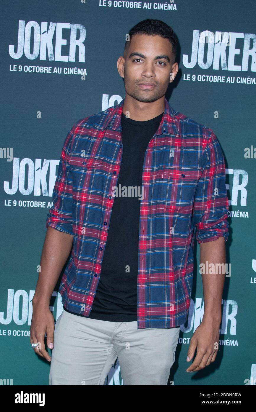 Terence Telle attending the Joker Premiere at the UGC Normandie in ...