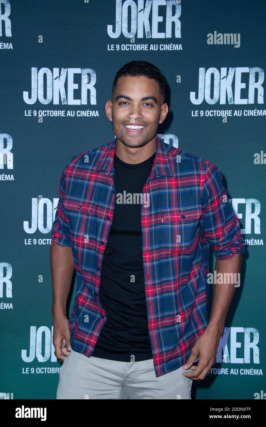 Terence Telle attending the Joker Premiere at the UGC Normandie in ...
