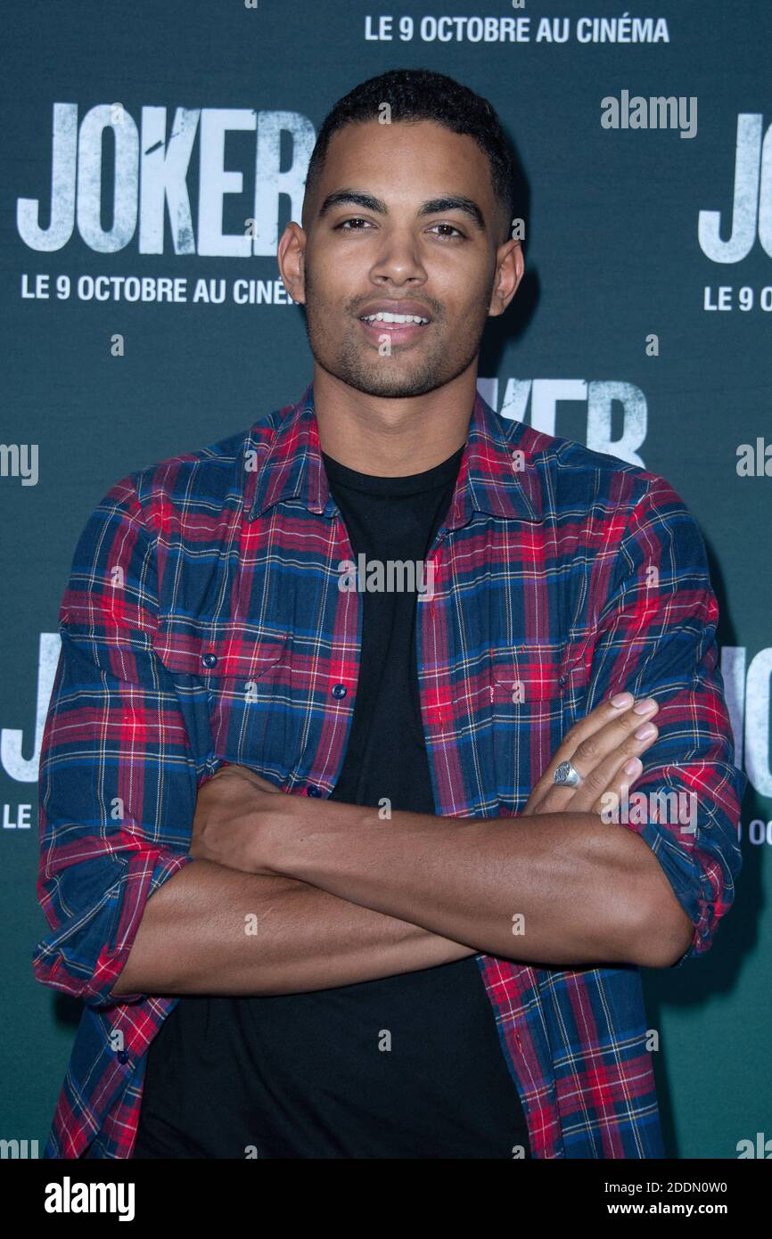 Terence Telle attending the Joker Premiere at the UGC Normandie in ...