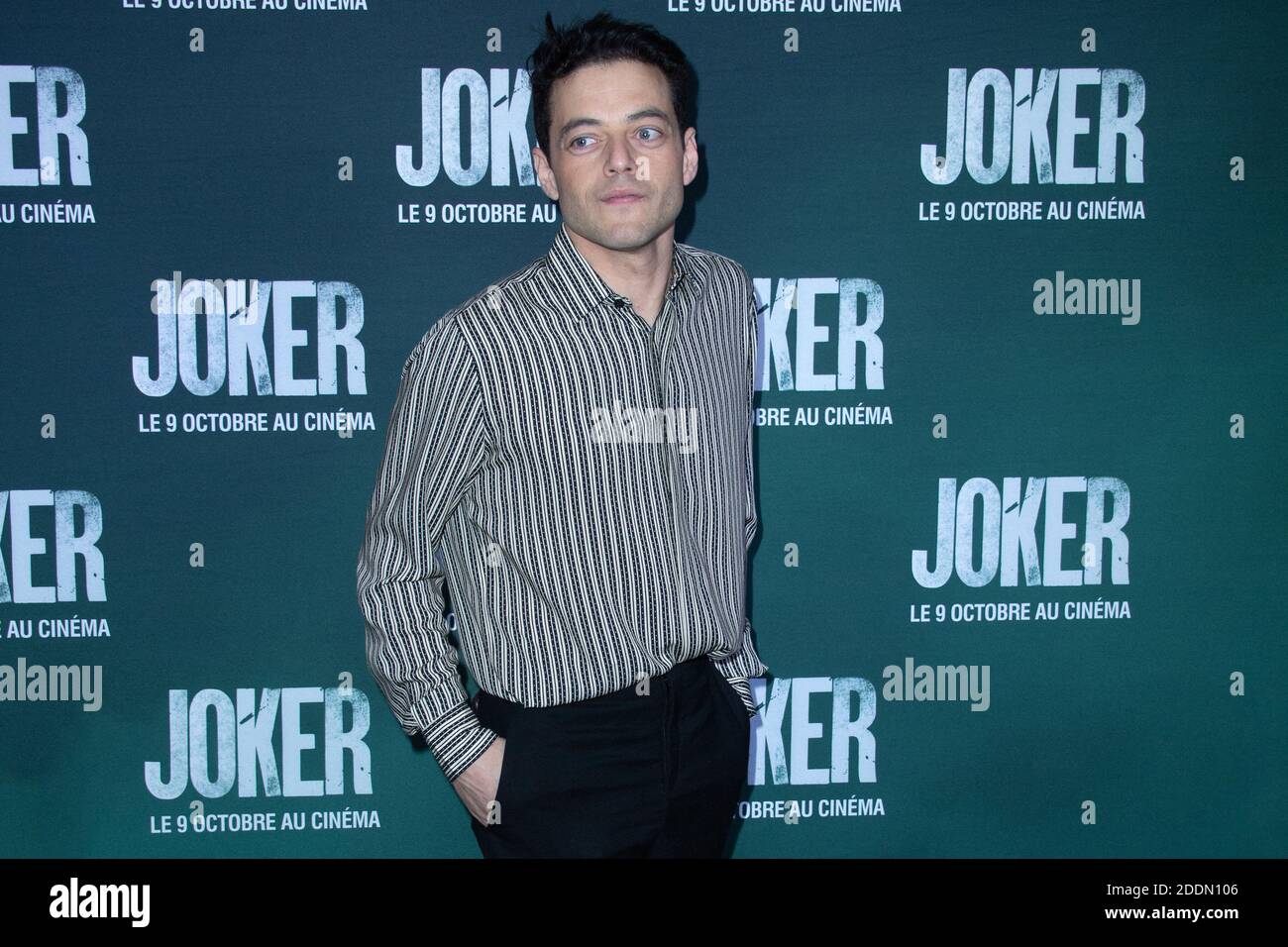 Rami Malek attending the Joker Premiere at the UGC Normandie in Paris ...