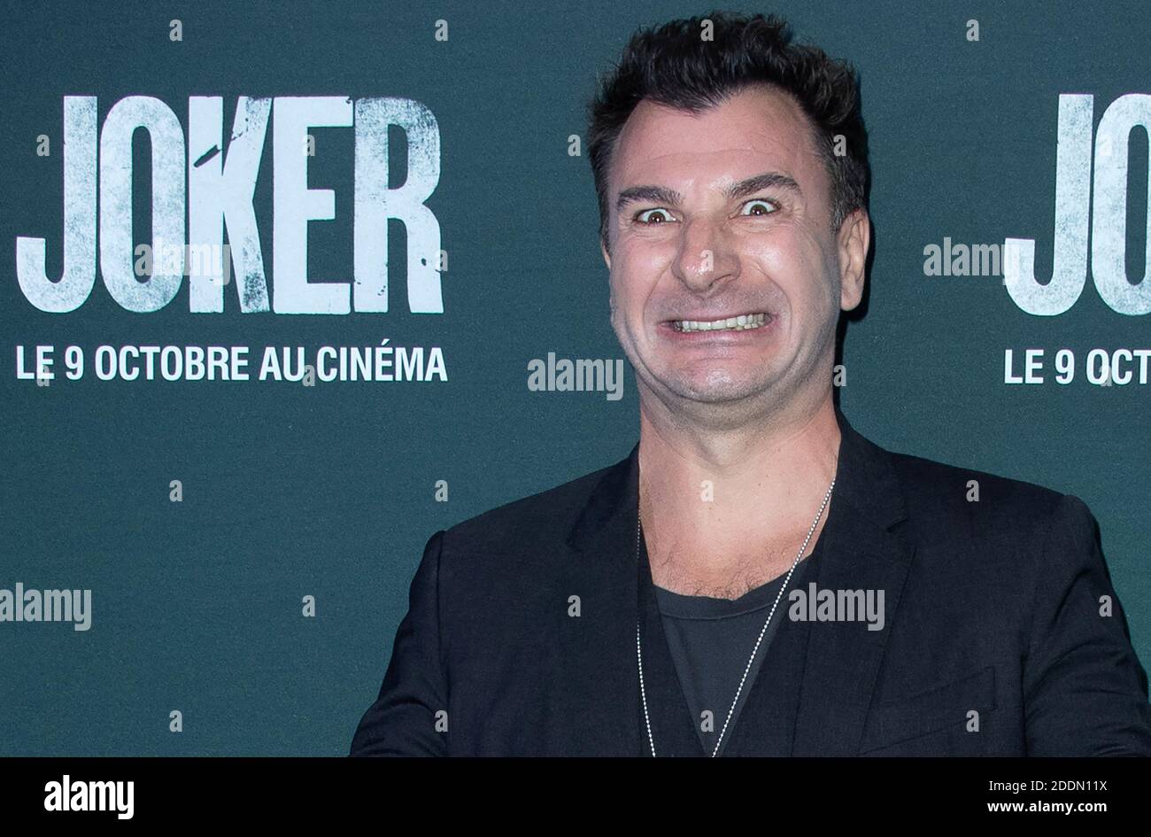 Michael Youn attending the Joker Premiere at the UGC Normandie in Paris ...