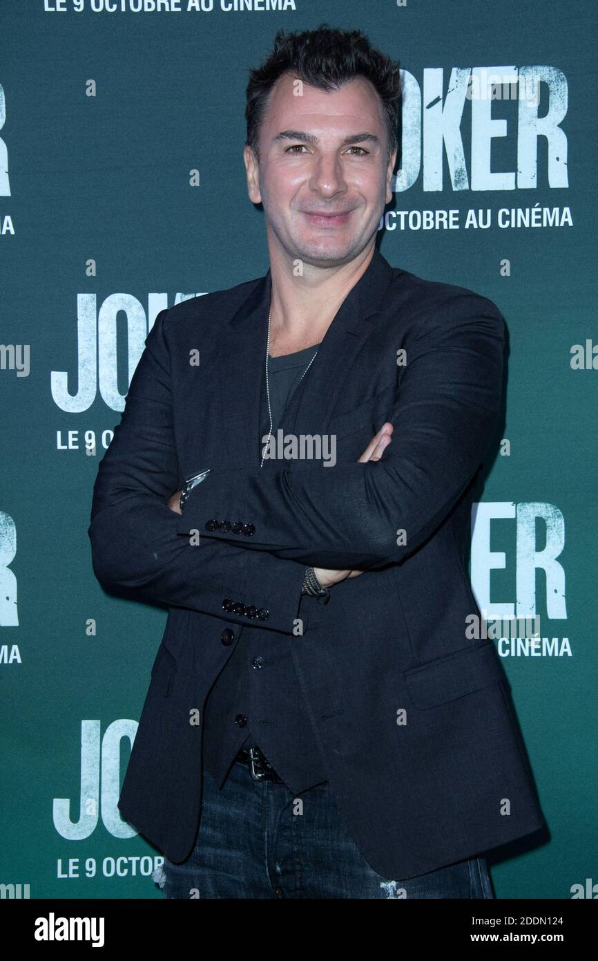 Michael Youn attending the Joker Premiere at the UGC Normandie in Paris ...