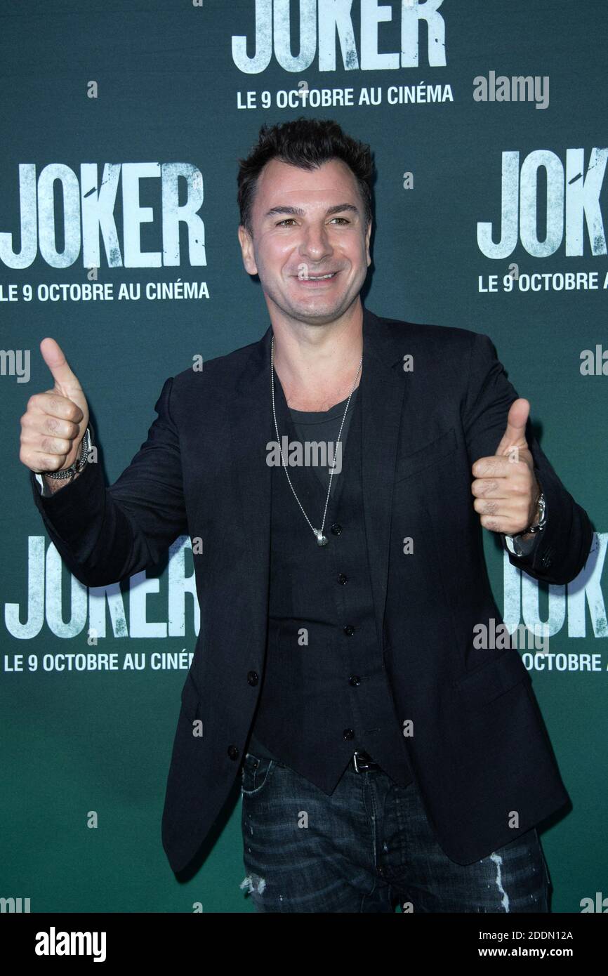 Michael Youn attending the Joker Premiere at the UGC Normandie in Paris ...