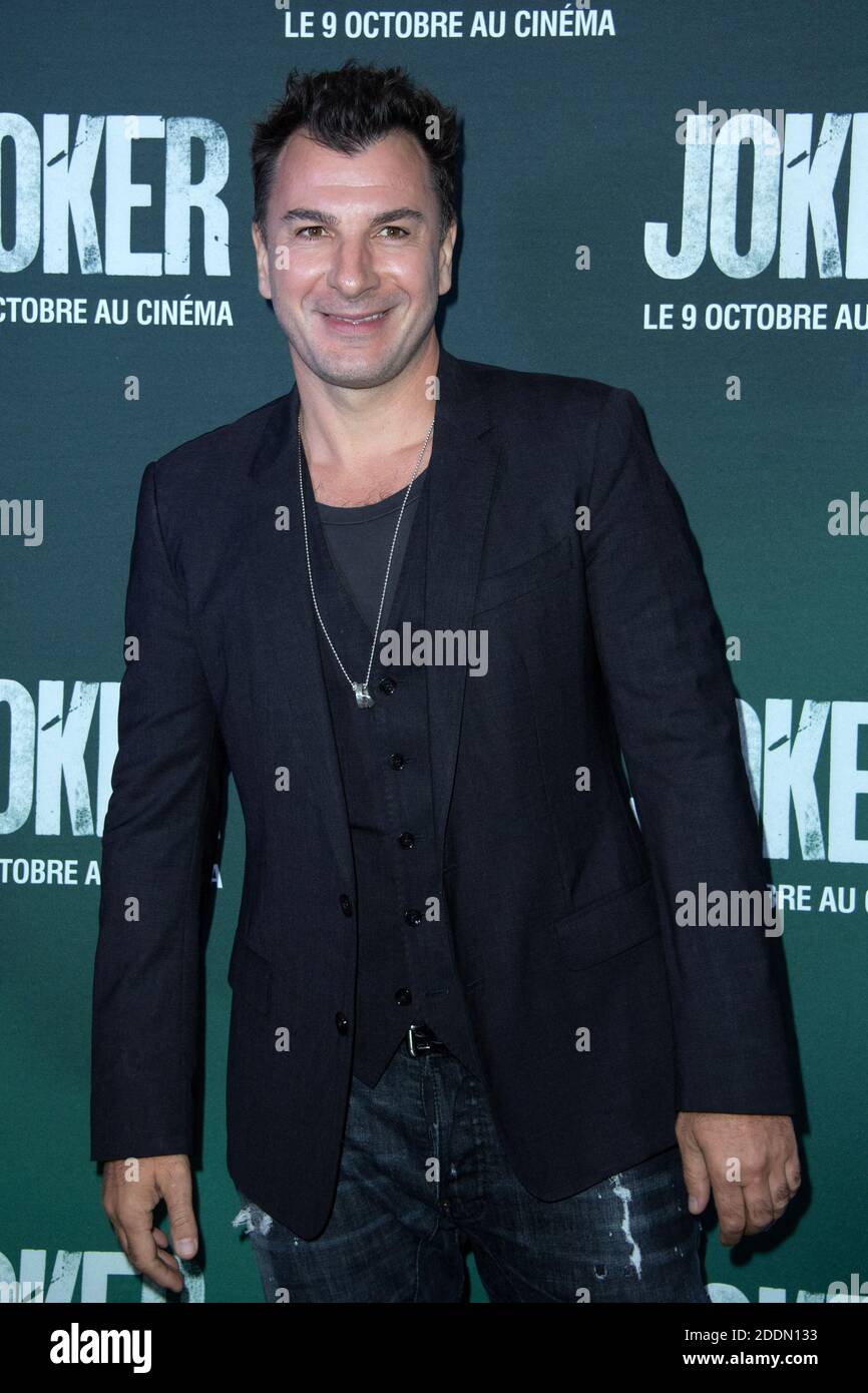 Michael Youn attending the Joker Premiere at the UGC Normandie in Paris ...