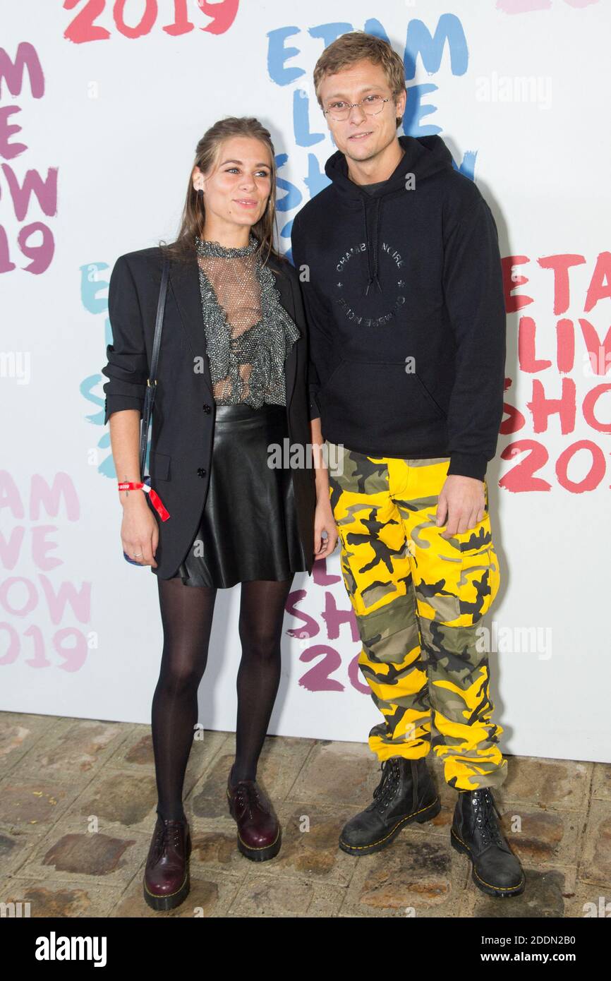 Rod Paradot and his girlfriend Jade attends Etam Live Show 2019 ...