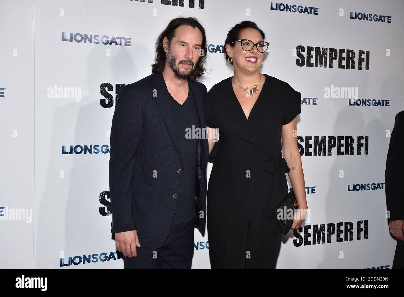 Keanu Reeves and sister Karina Miller attend a Special Screening Of ...
