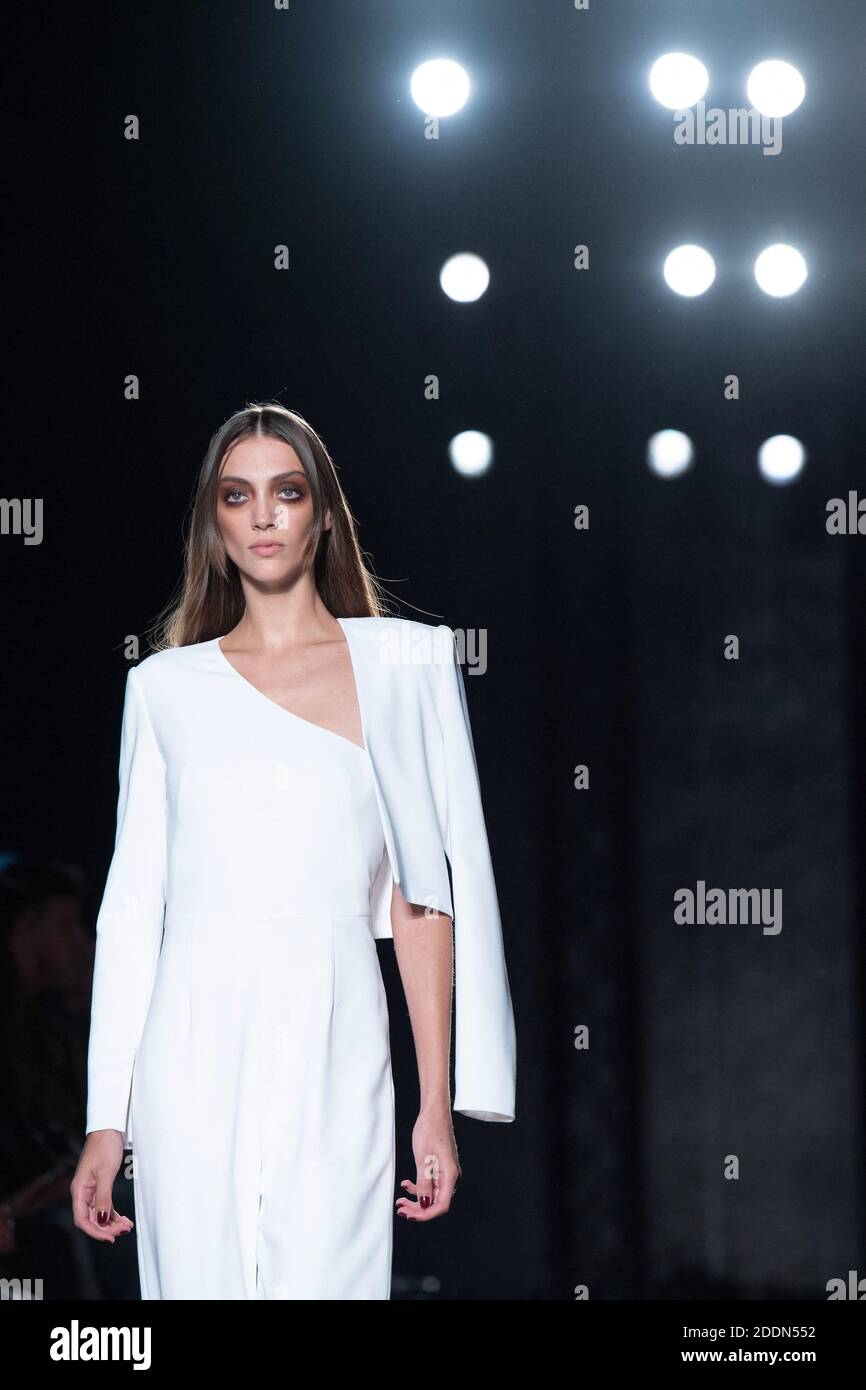 A model walks the runway during the Guy Laroche Womenswear Spring ...