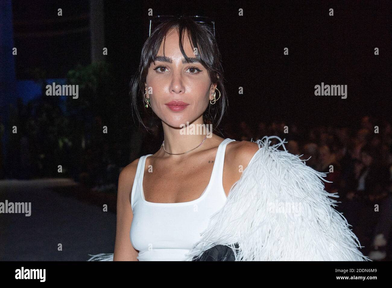 Dana Hourani attending the Ingie Womenswear Spring/Summer 2020 show as ...