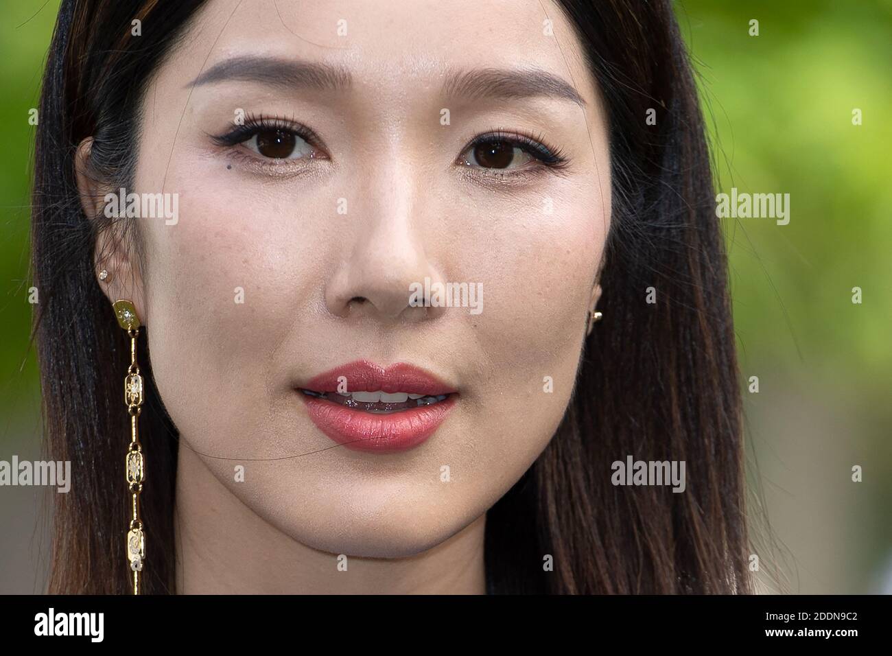 Leanne Li attending the Elie Saab Womenswear Spring/Summer 2020 show as ...