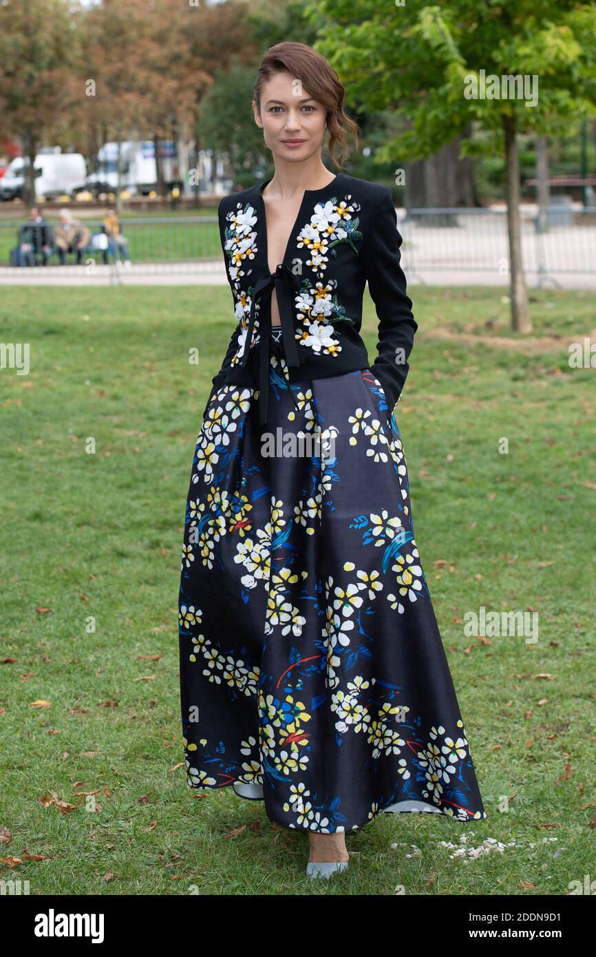 Olga Kurylenko attending the Elie Saab Womenswear Spring/Summer 2020 show as part of Paris ...