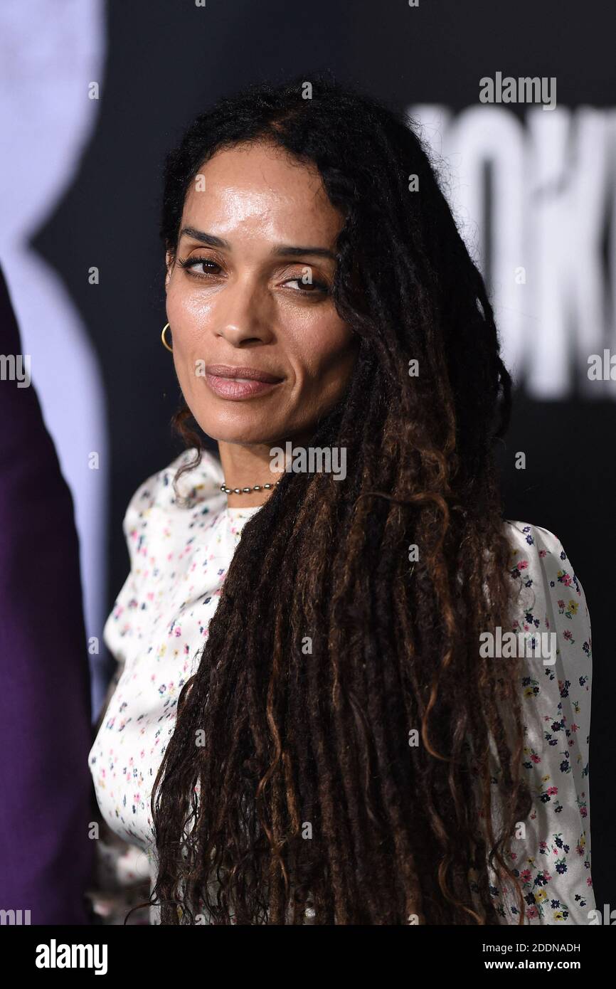 Lisa Bonet attends the premiere of Warner Bros Pictures "Joker" on ...