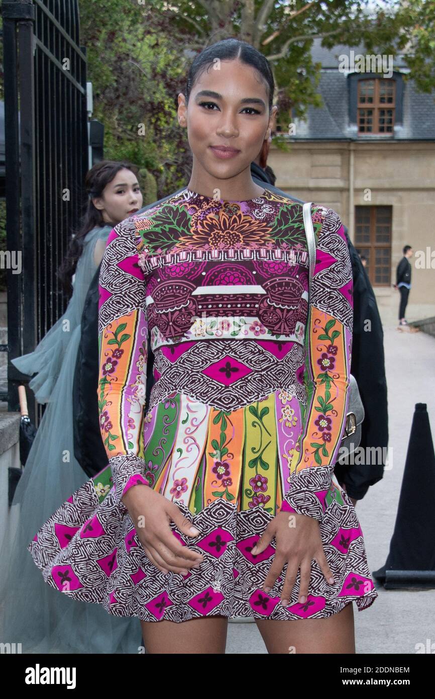 Alexandra Shipp attending the Valentino Womenswear Spring/Summer 2020 ...