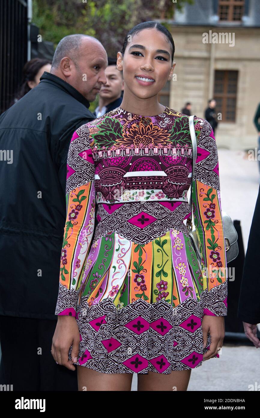 Alexandra Shipp attending the Valentino Womenswear Spring/Summer 2020 ...