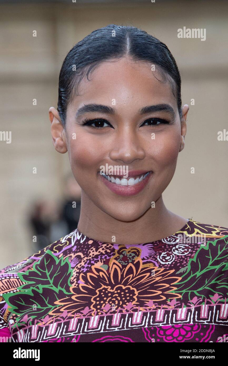 Alexandra Shipp attending the Valentino Womenswear Spring/Summer 2020 ...