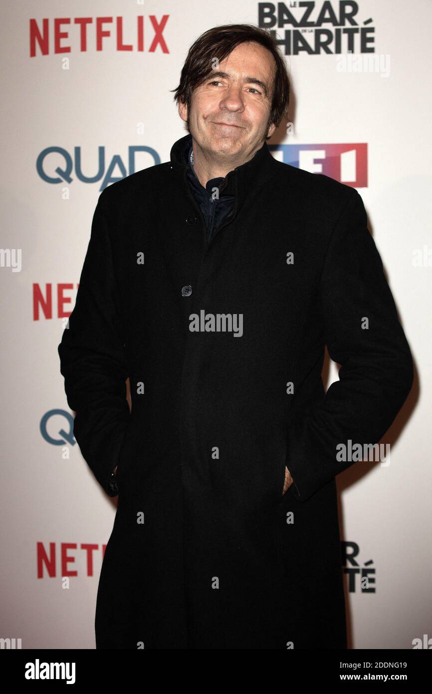 Thierry Samitier attends the Le Bazar De La Charite Photocall at Le ...