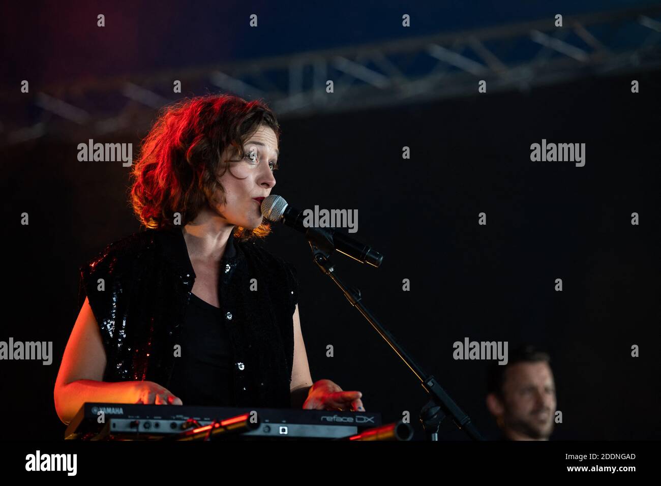 Billie Bird on stage during the Paleo Festival in Nyon, Switzerland on ...