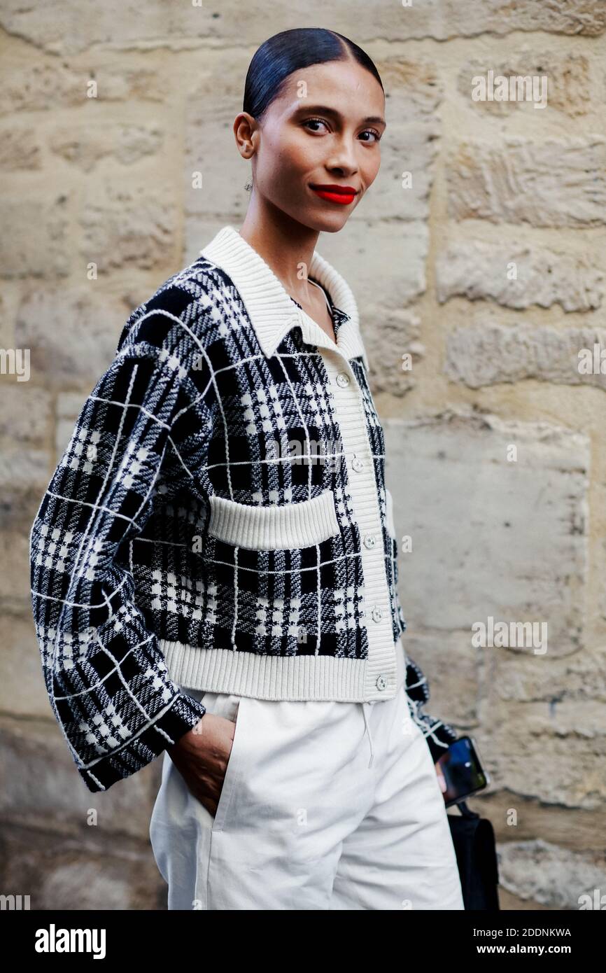 Street style, Tylynn Nguyen arriving at APC Spring-Summer 2020 ready-to ...