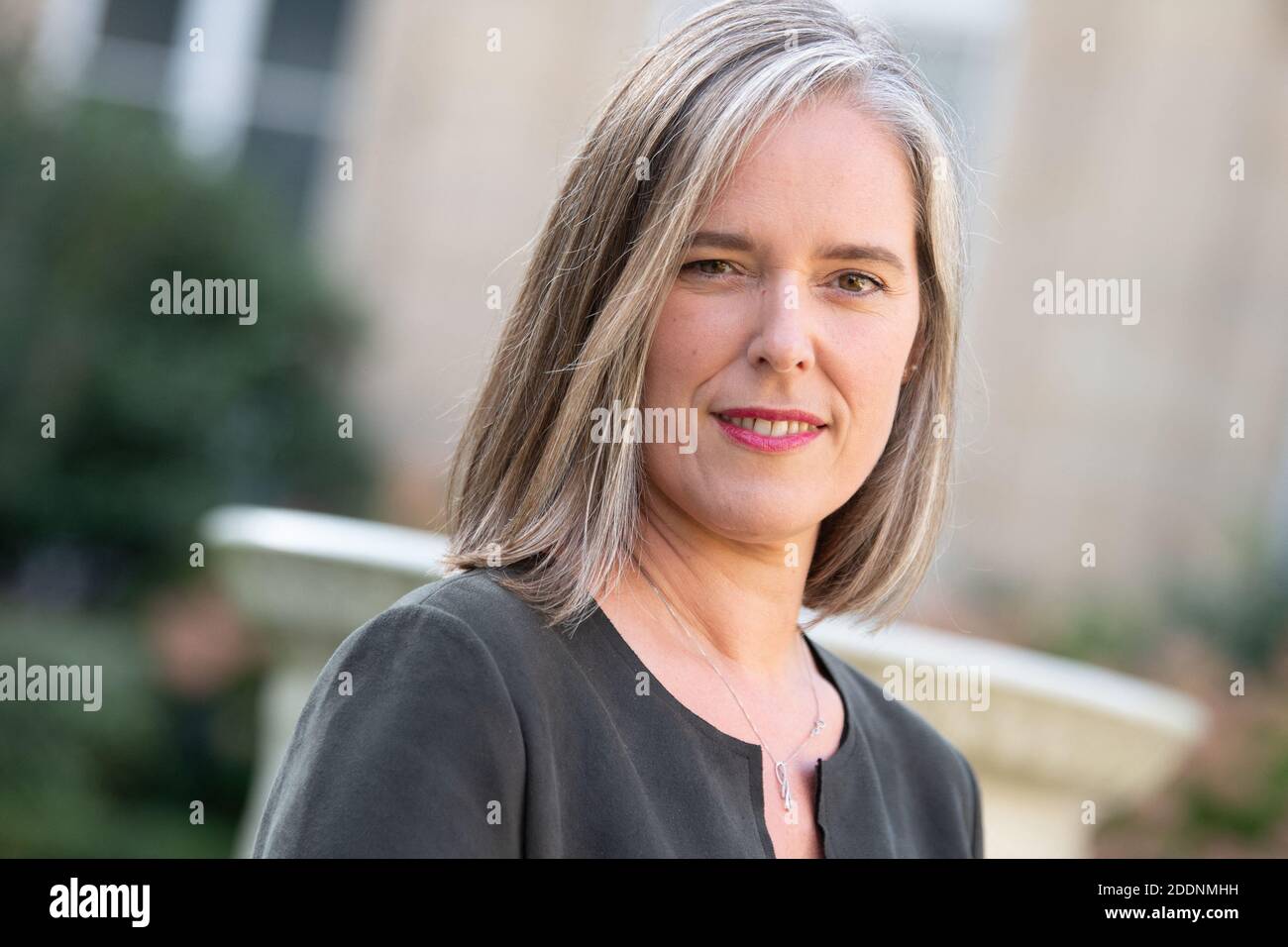Deputy of the group La Republique en Marche (LREM), Cendra Motin poses ...