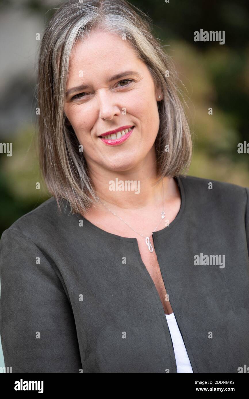 Deputy of the group La Republique en Marche (LREM), Cendra Motin poses ...