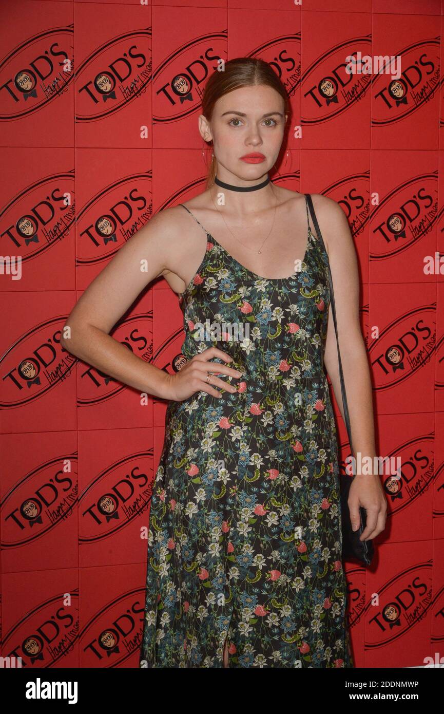 Holland Roden attending the Tod's x Alber Elbaz Happy Moments party at ...