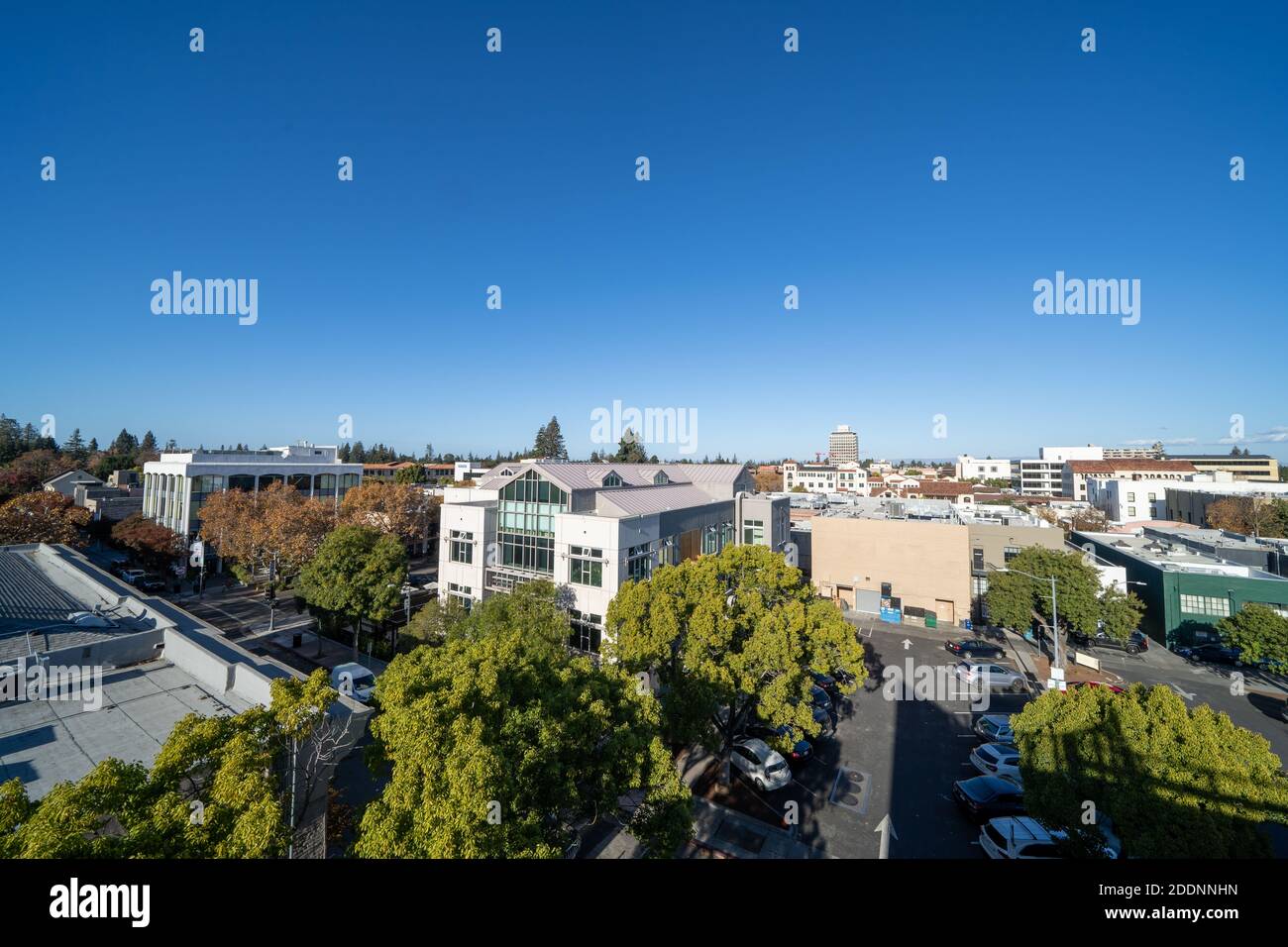Downtown Palo Alto California Skyline Stock Photo - Alamy