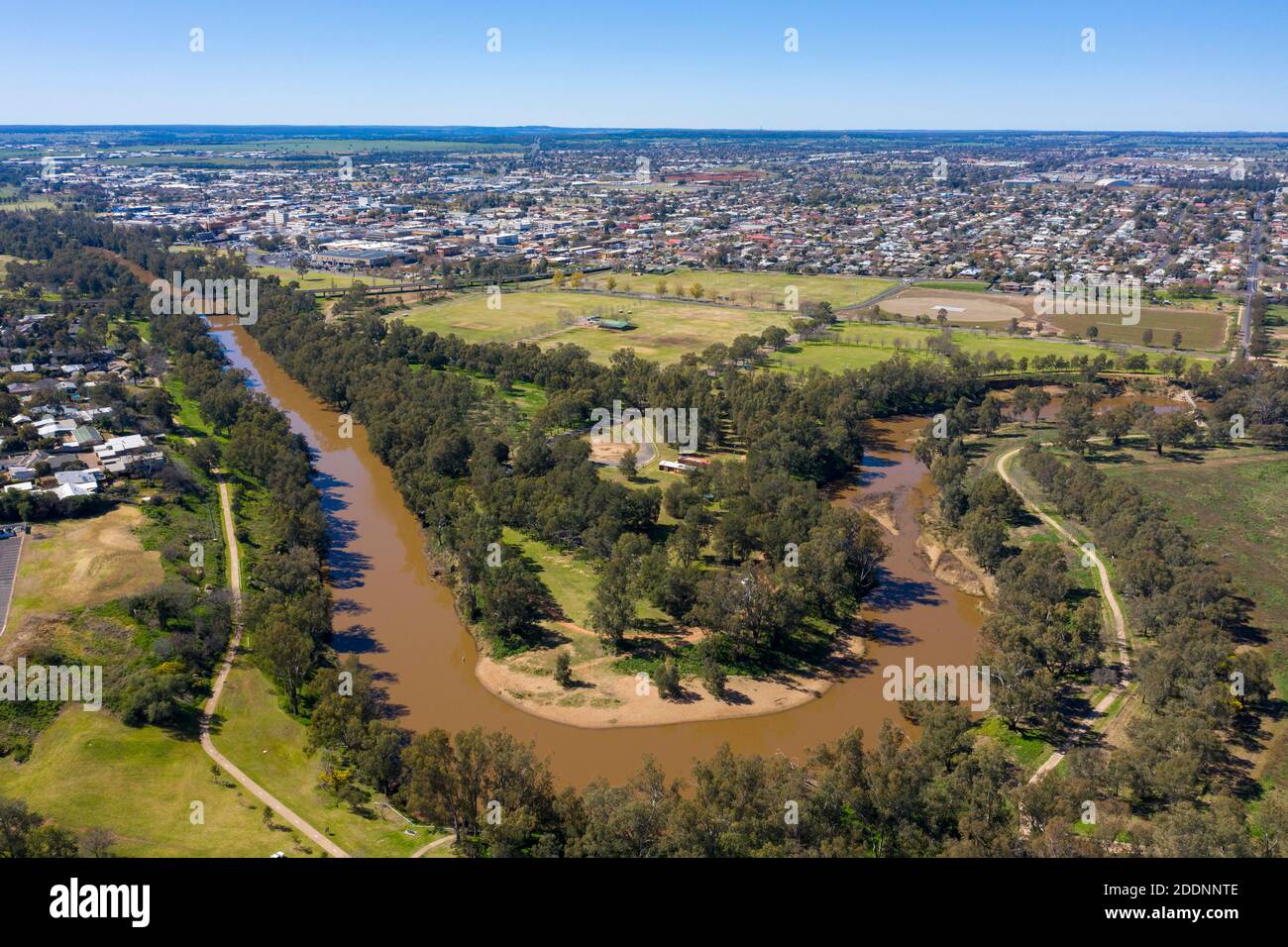 The city of Dubbo in the central west of NSW , Australia Stock Photo ...
