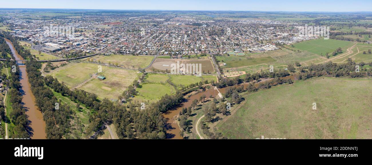 The city of Dubbo in the central west of NSW , Australia Stock Photo ...