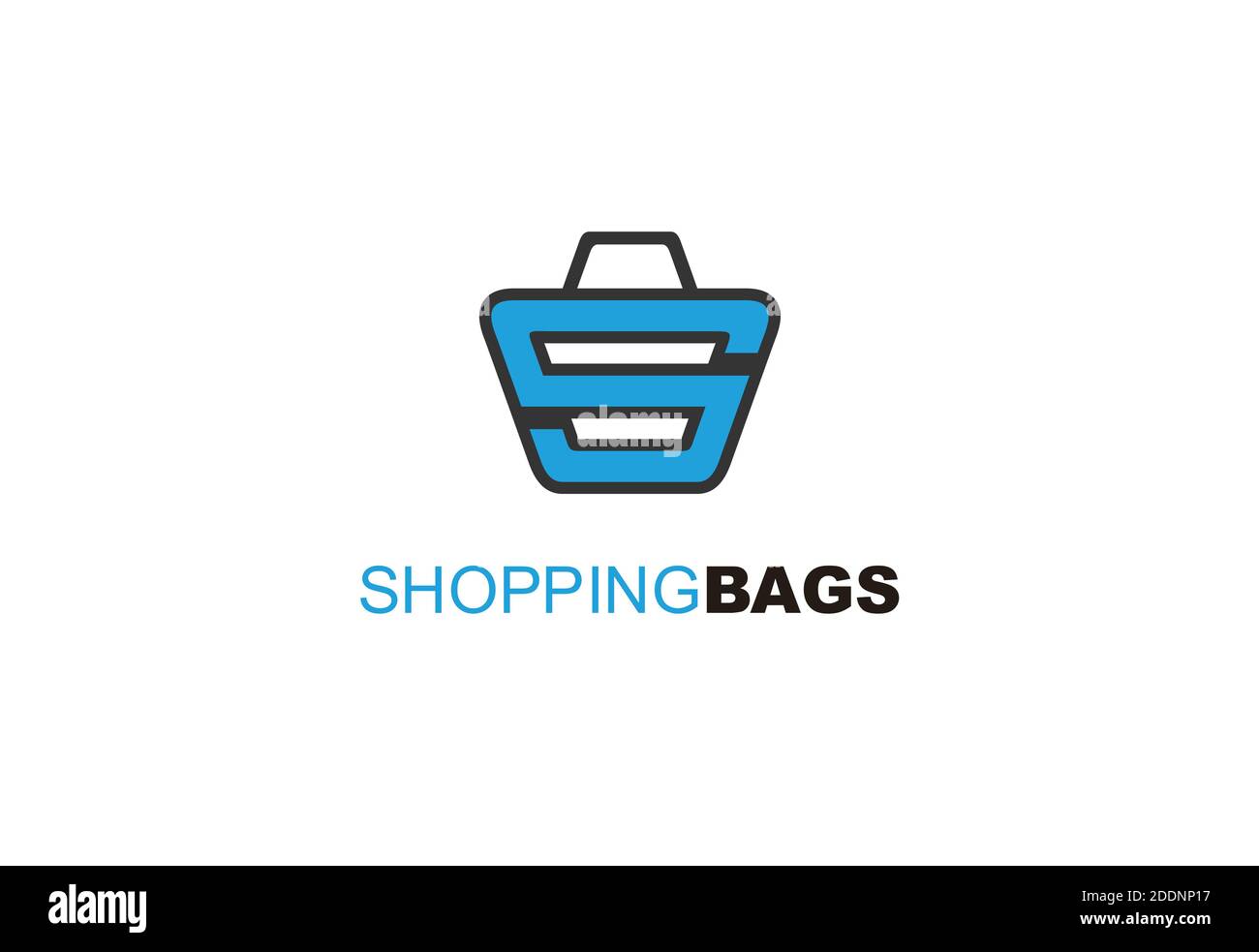 shopping bag logo with letter s Stock Vector Image & Art - Alamy