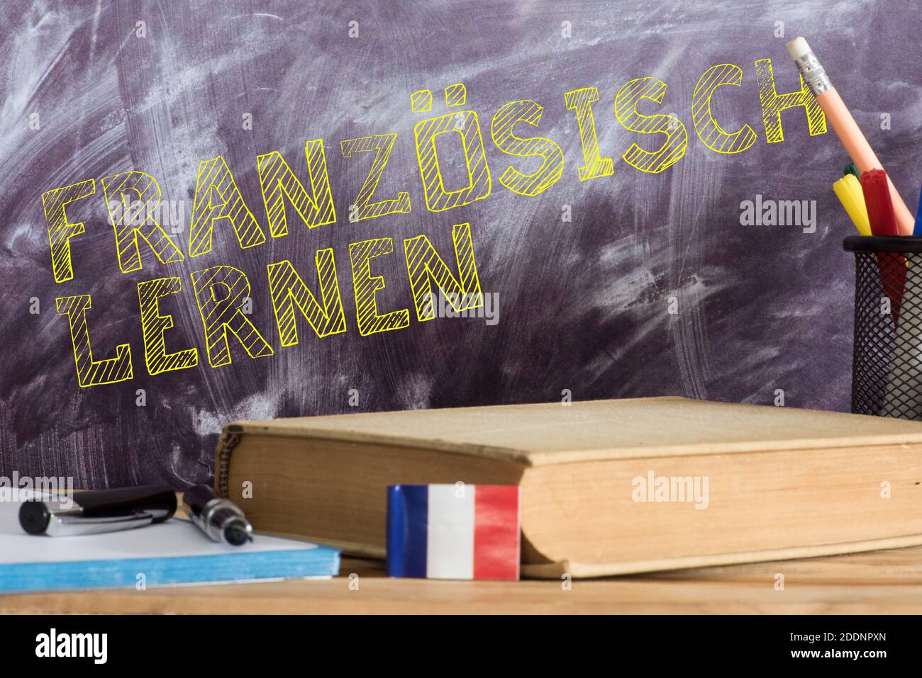 French language school Stock Photo - Alamy