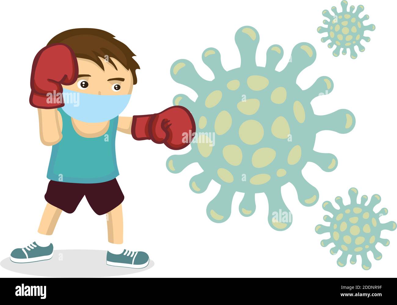 Common Cold Cell Cartoon