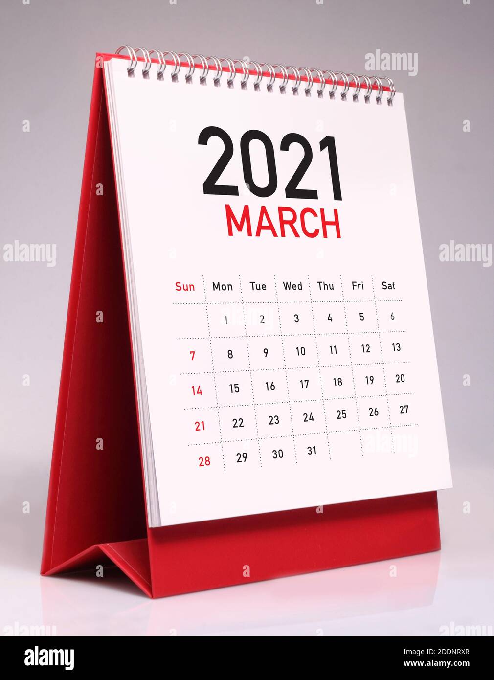 March 2021 calendar hi-res stock photography and images - Alamy