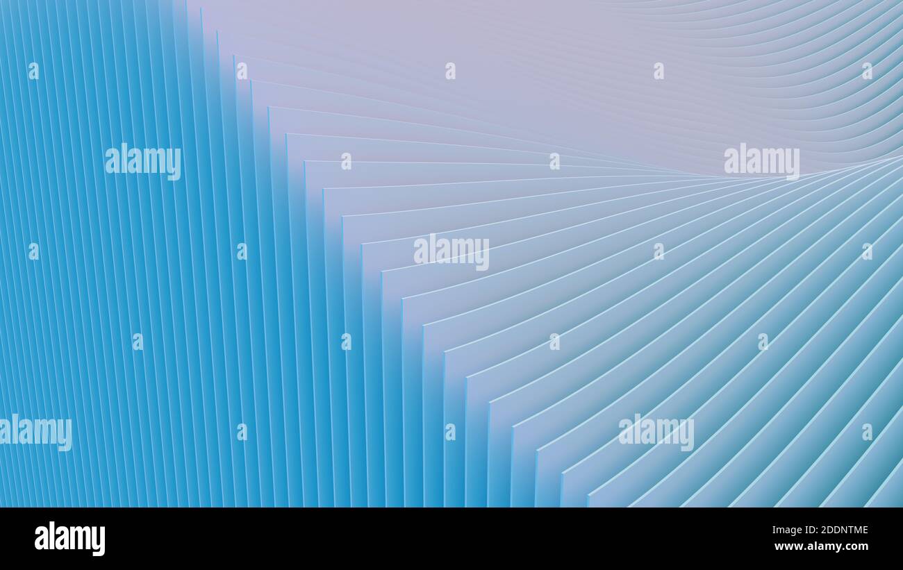 Modern background of light blue waves of many surfaces Stock Photo - Alamy