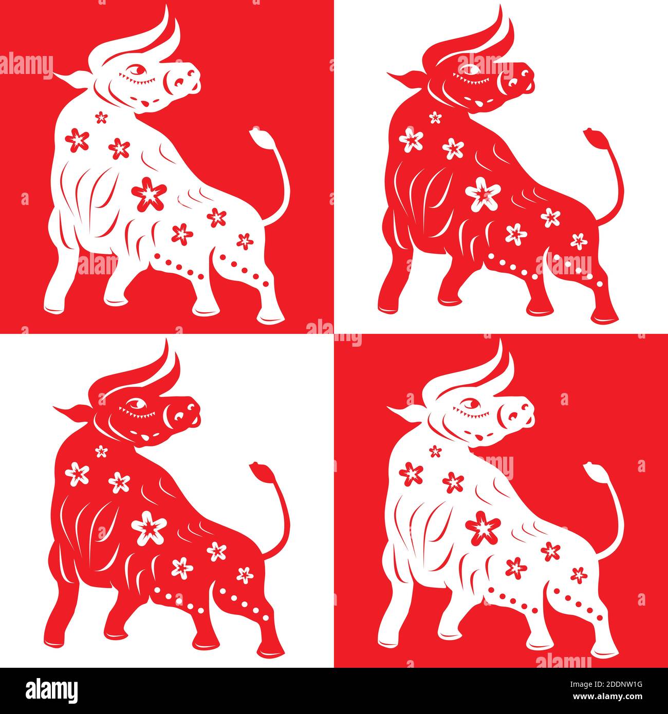 Year Of The Ox Symbol