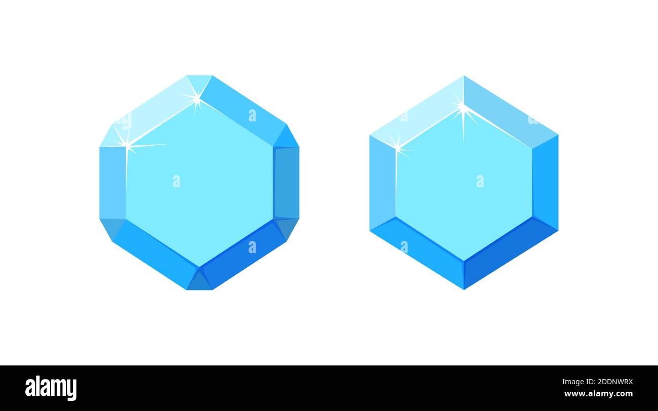 Diamond Vector Top View