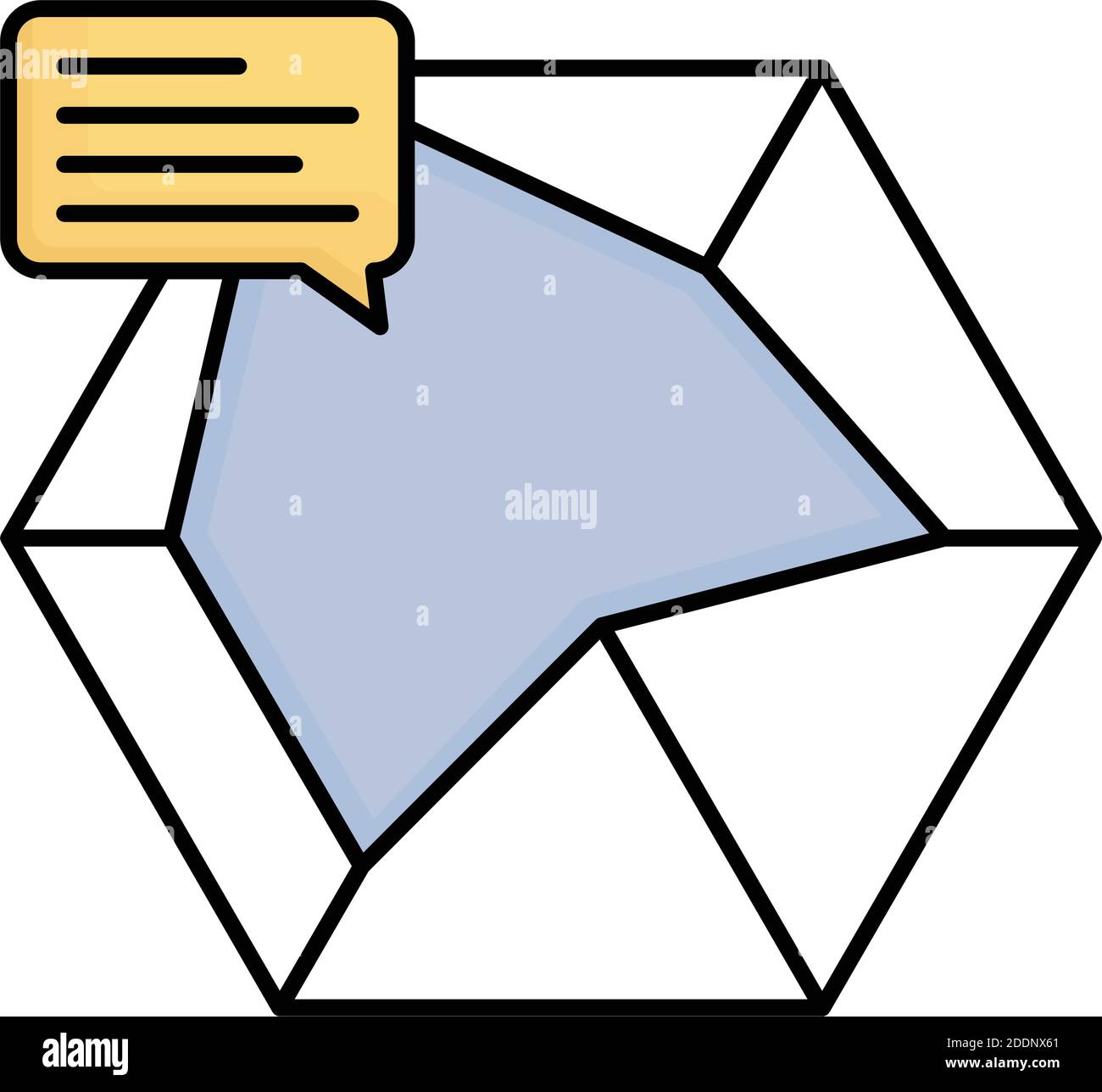 Diagram Fill vector icon that can be easily modify or edit Stock Vector ...