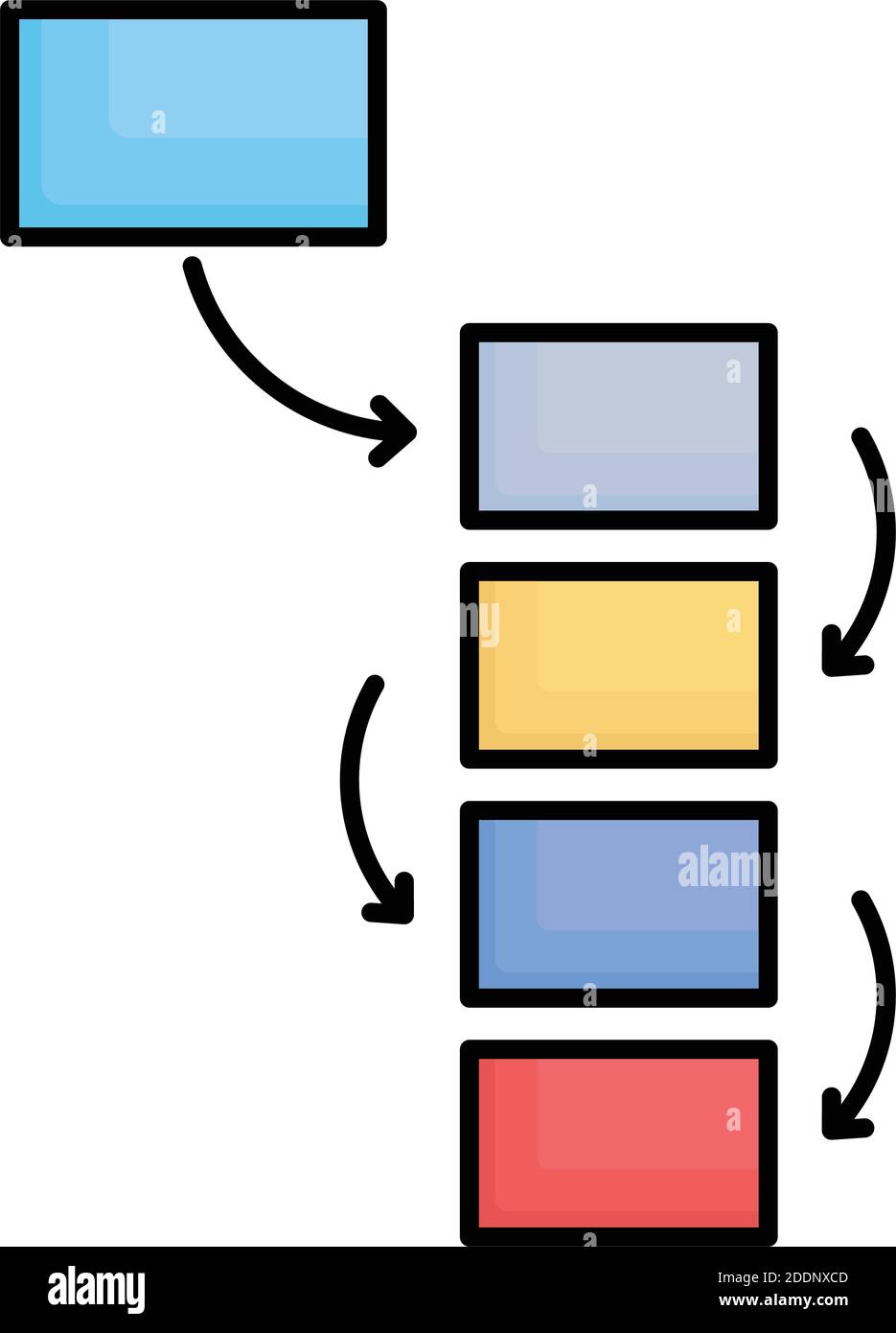 Algorithm flowchart vector vectors hi-res stock photography and images ...