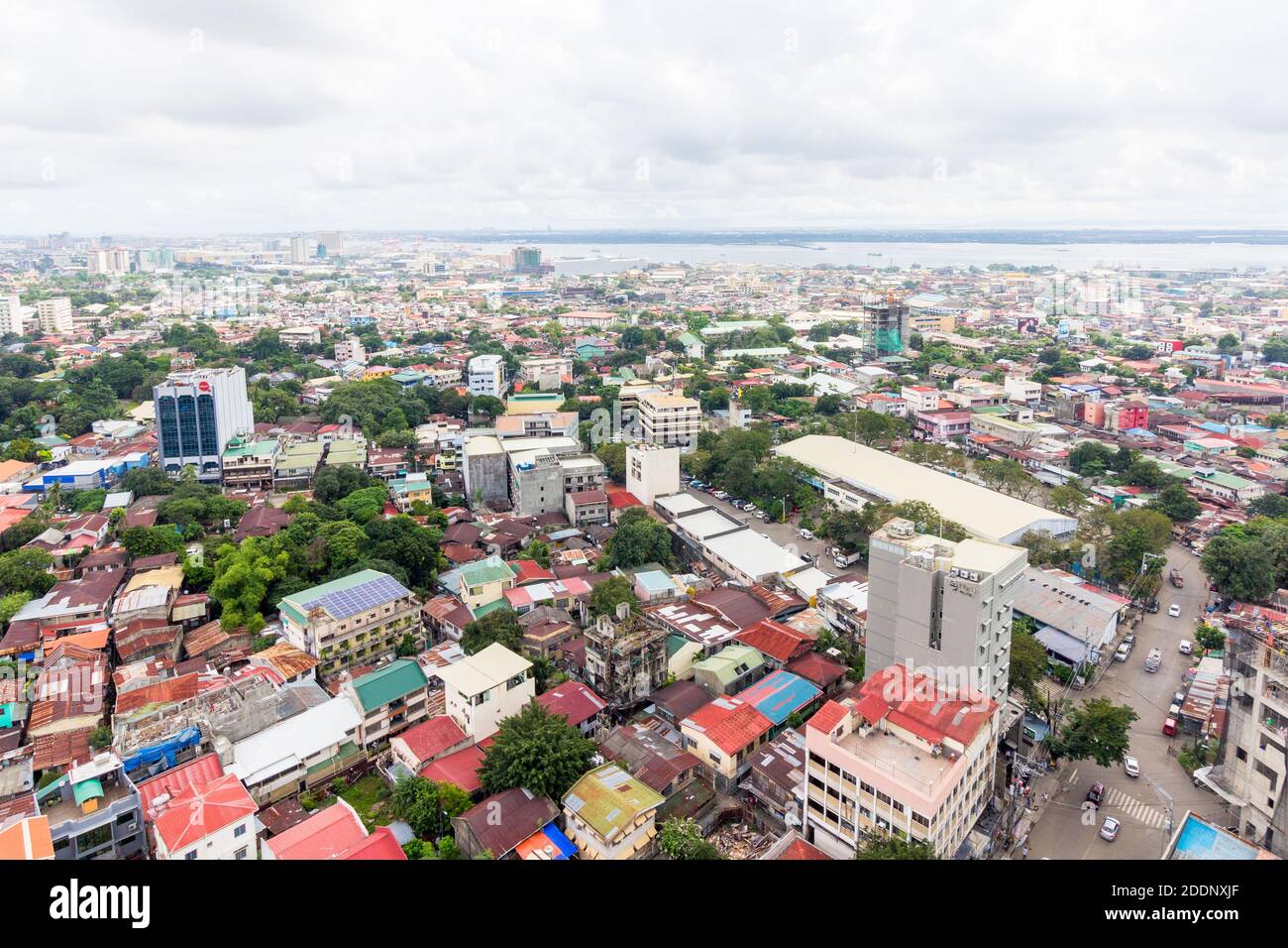 The urban landscape of Cebu City in the Philippines Stock Photo - Alamy