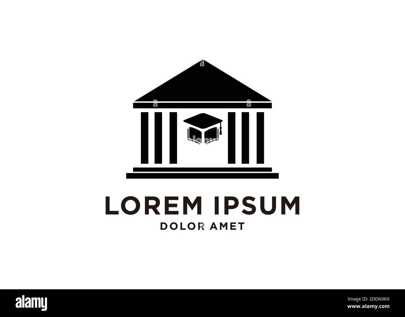 University icon hi-res stock photography and images - Alamy