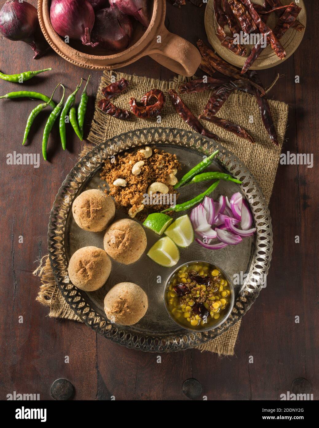 Dal bati churma hi-res stock photography and images - Alamy