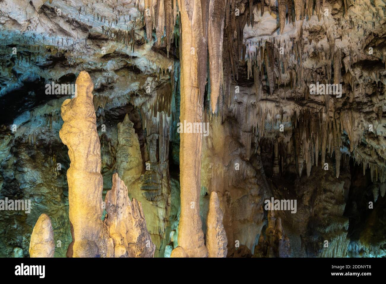 Azish or Azishskaya cave in Adigeya, Russia Stock Photo - Alamy