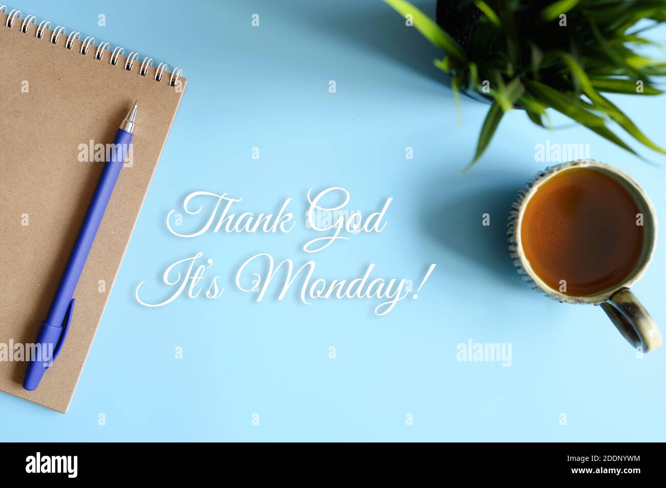 Thank God It’s Monday - text written ofl font and the craft paper ...