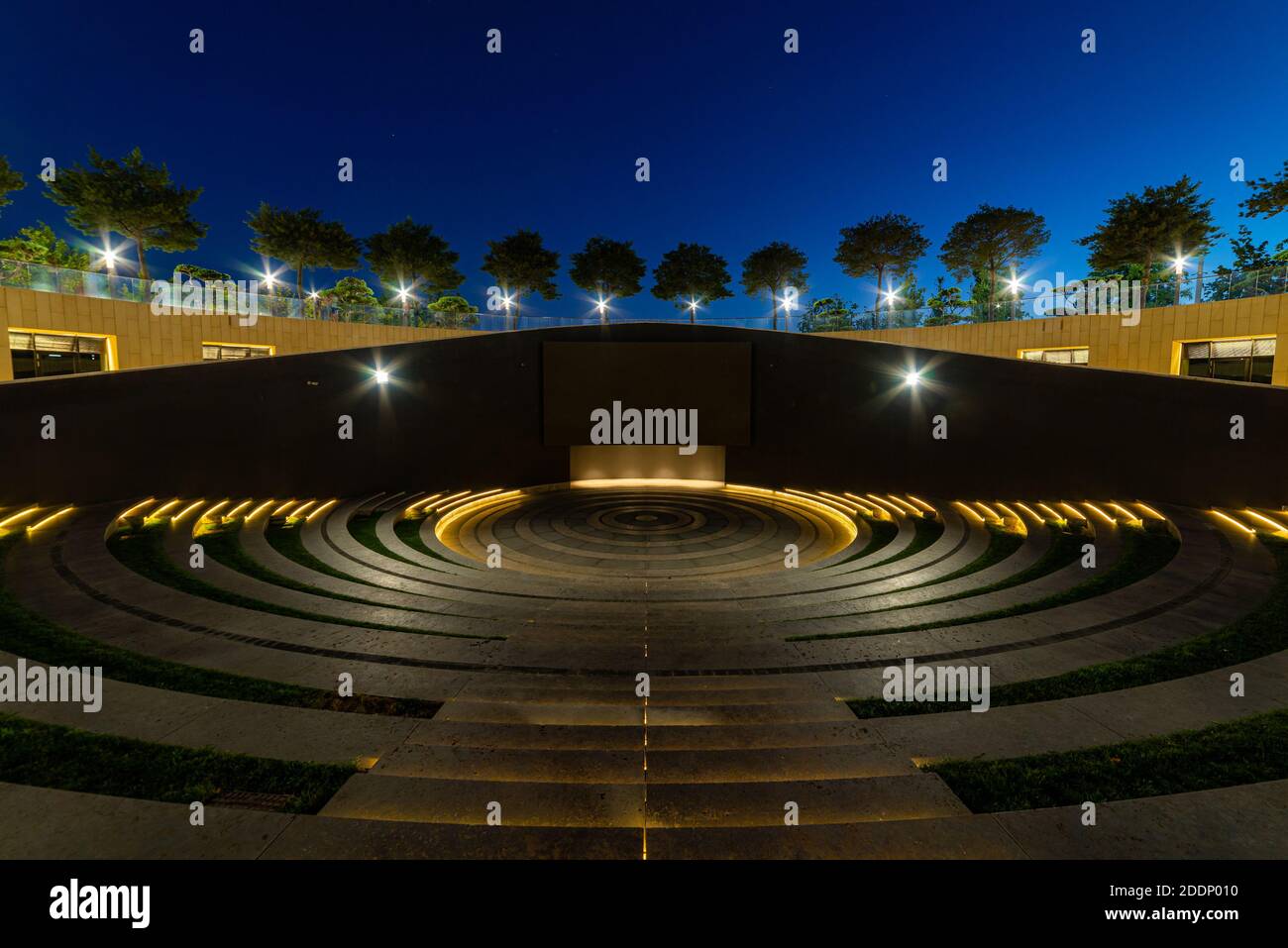 Outdoor Amphitheater Night