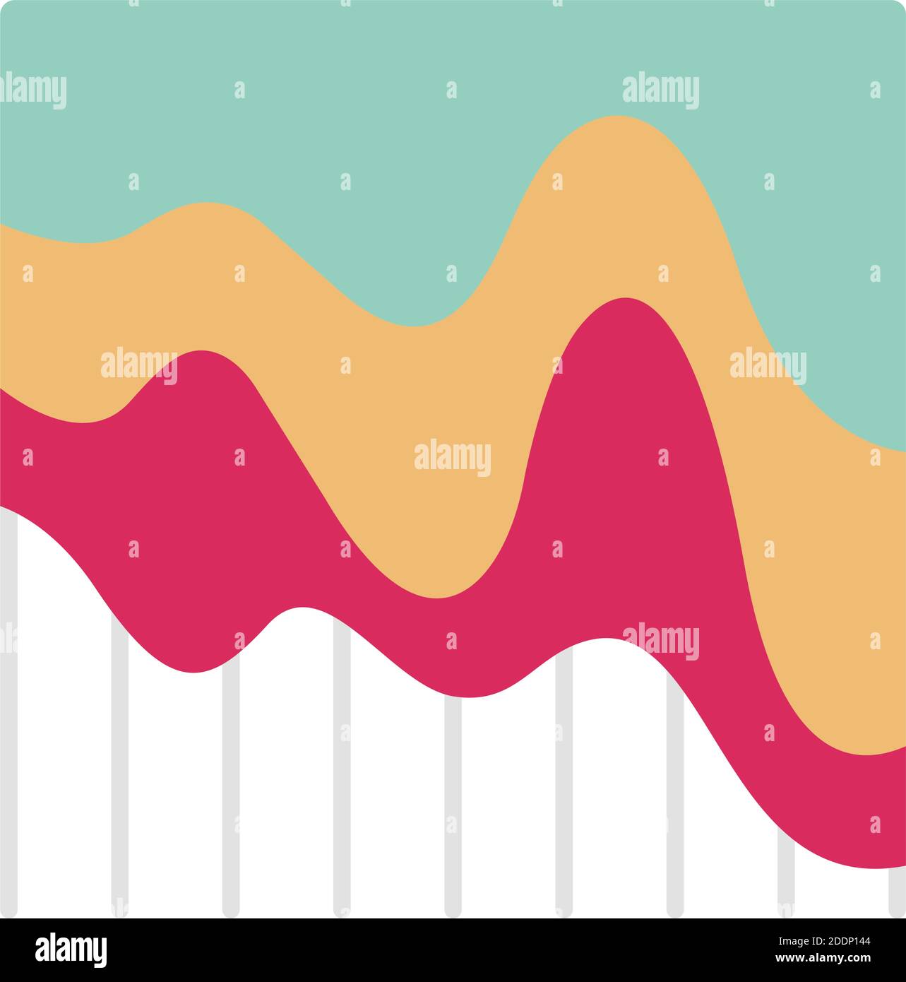 Flow Flat vector icon that can be easily modify or edit Stock Vector ...