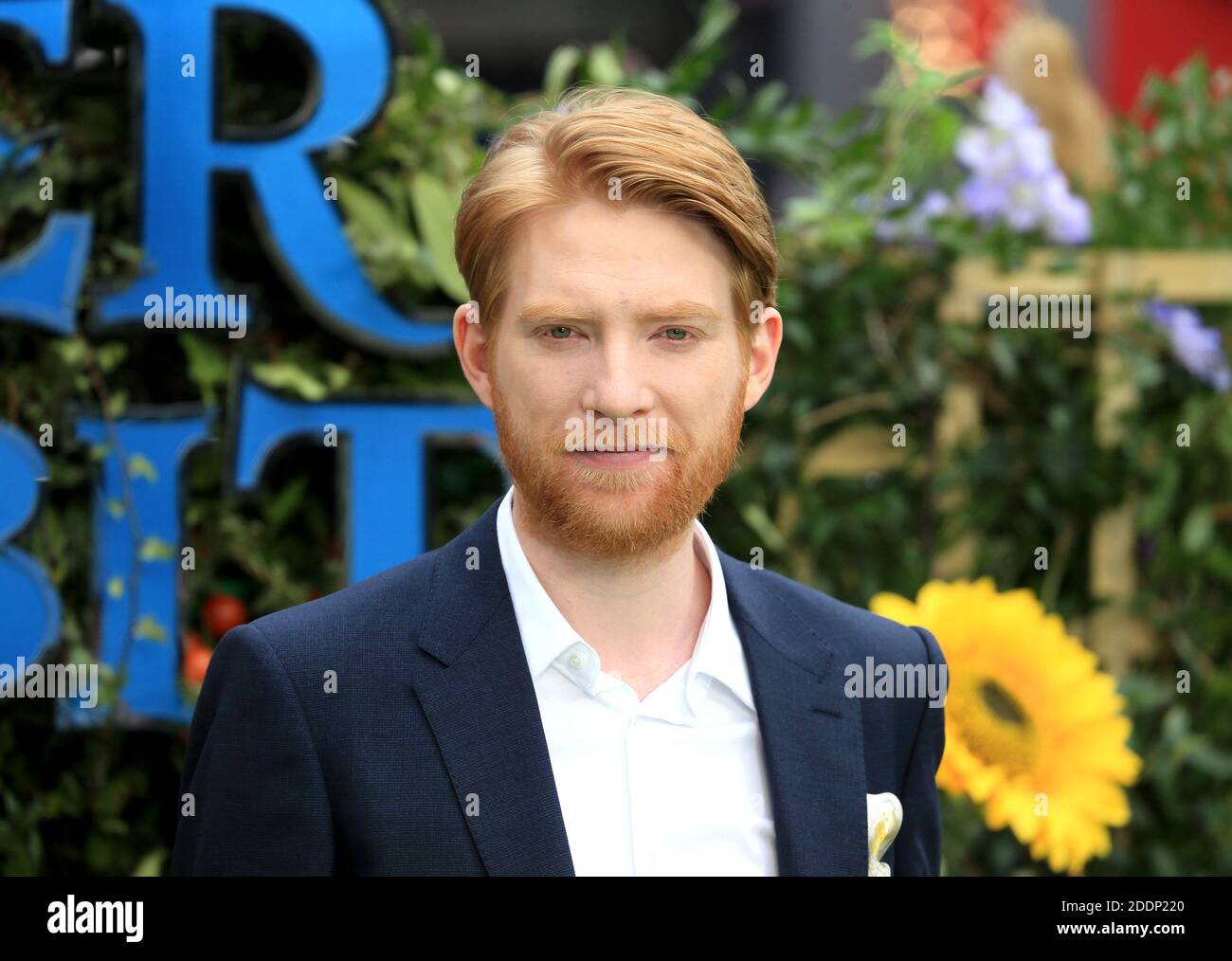 Domhnall Gleeson attends the Peter Rabbit Gala Premiere at Vue West End ...