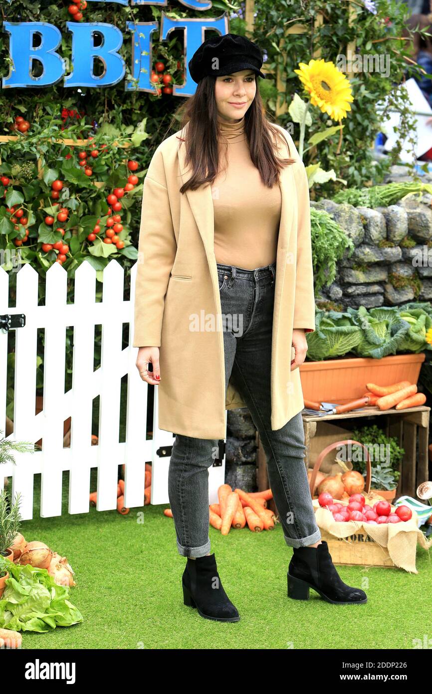 Imogen Thomas attends the Peter Rabbit Gala Premiere at Vue West End on ...